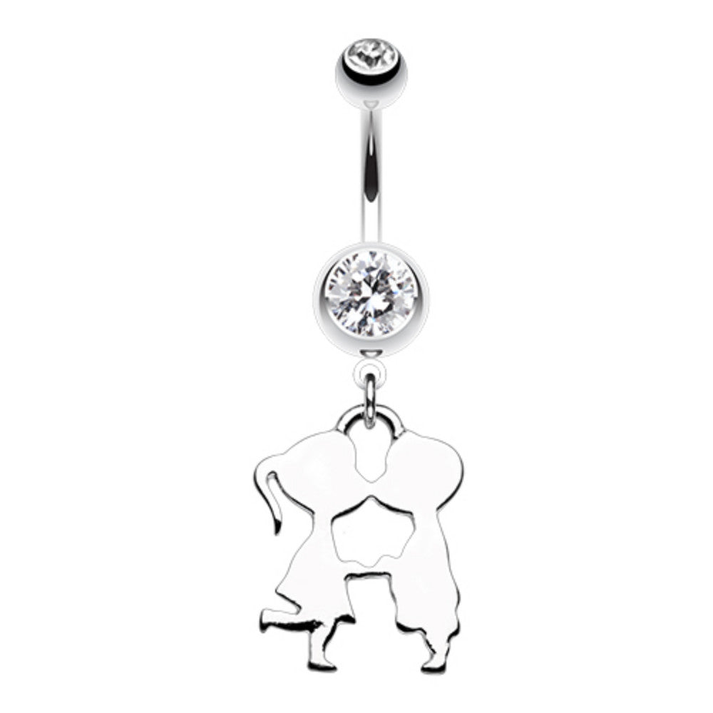 First kiss Belly Button Ring – WildKlass Jewelry