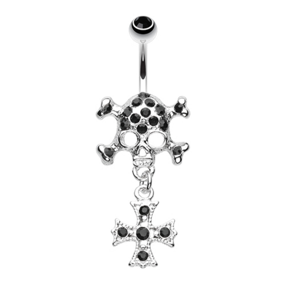 The Death Wish Skull Belly Button Ring – WildKlass Jewelry