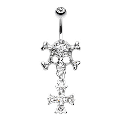 The Death Wish Skull Belly Button Ring – WildKlass Jewelry